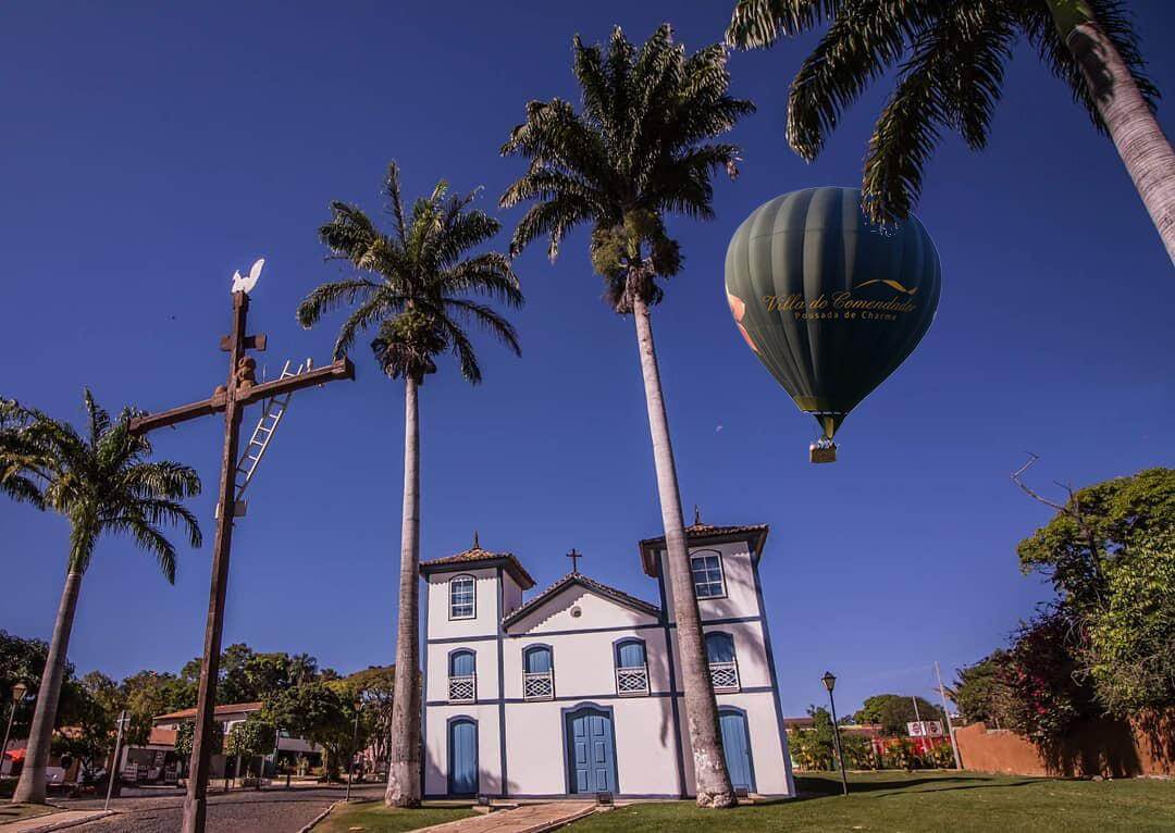 Curta um Passeio de Balão em Pirenópolis e veja a cidade de cima